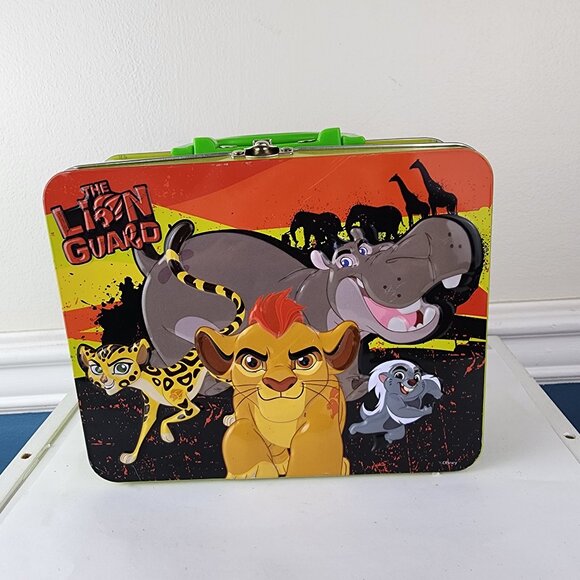 Other | The Lion Guard Metal Lunchbox With Puzzle | Poshmark